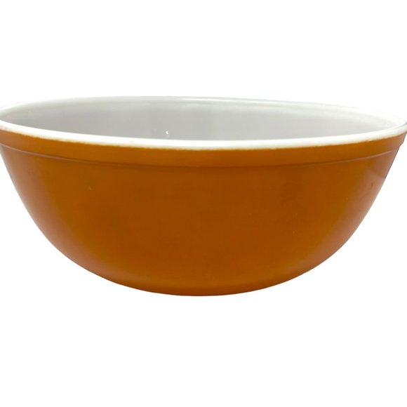 Pyrex | Kitchen | Vintage Pyrex Crs Earth Tones 4 Quart Mixing Bowl 44 ...